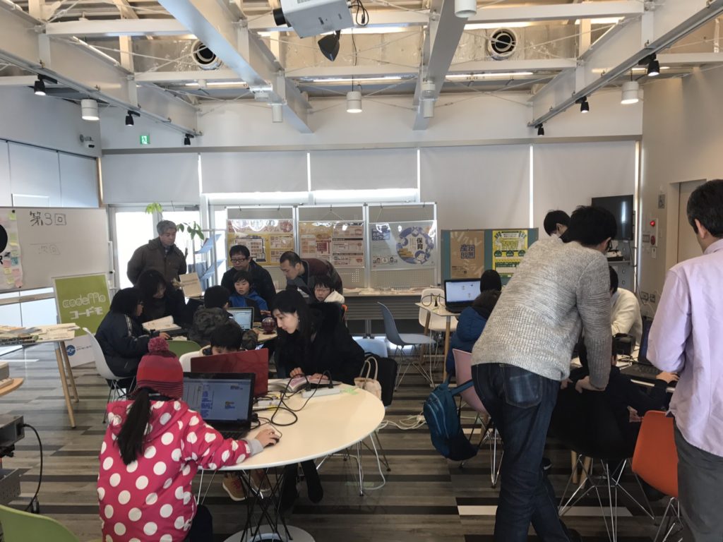 第3回coderdojo滝沢を開催しました。 滝沢市ipuイノベーションセンター