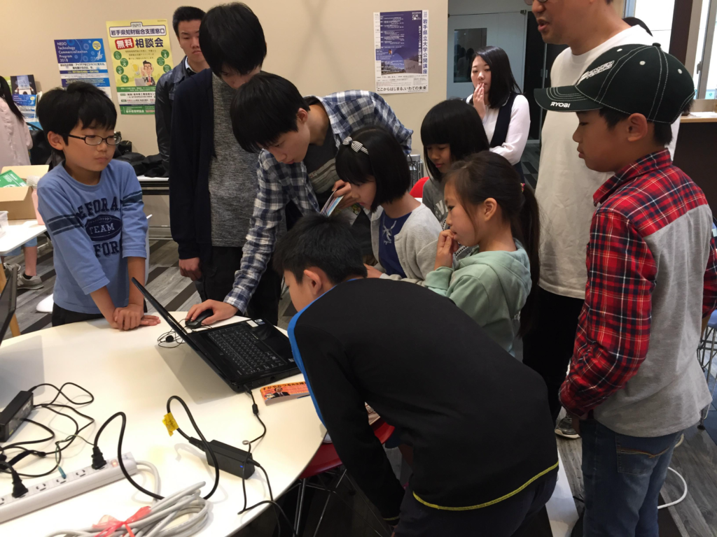 第6回coderdojo滝沢が開催されました 滝沢市ipuイノベーションセンター